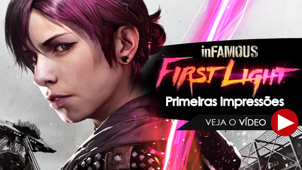 Jogando inFAMOUS: First Light