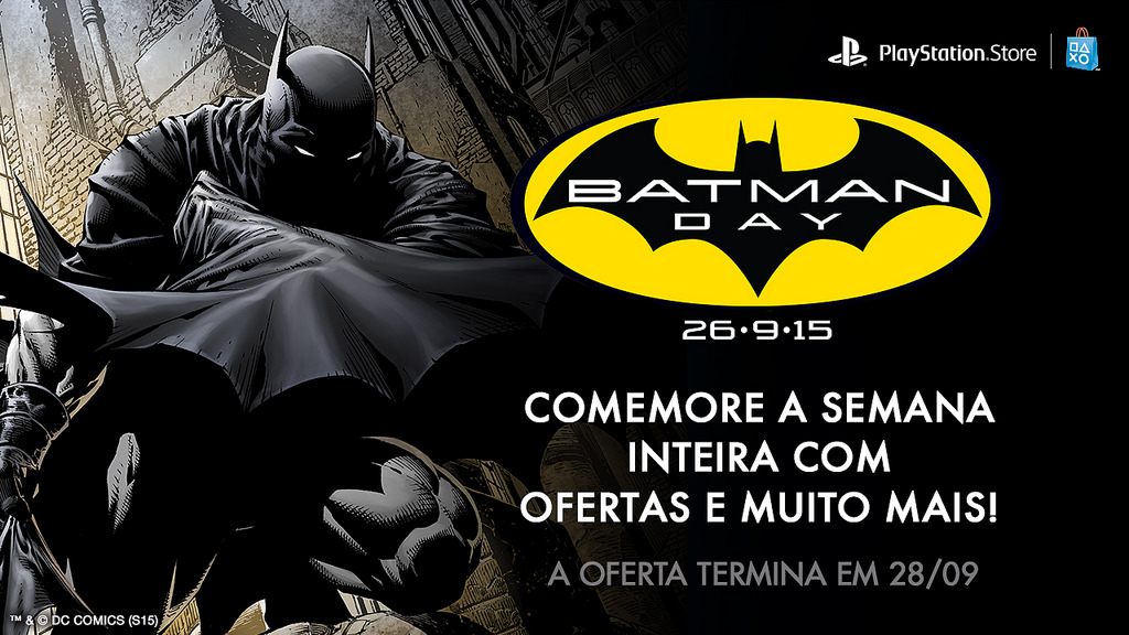 Sony anuncia promoção em jogos do Batman na PSN