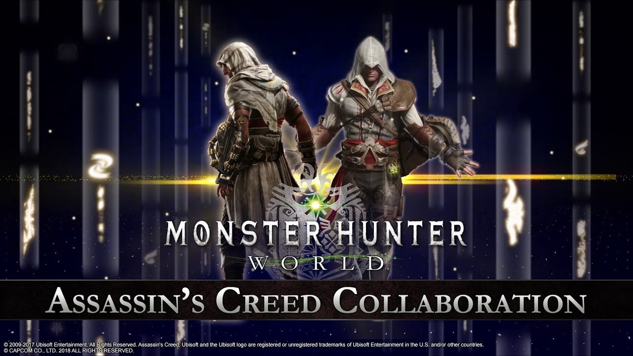 Monster Hunter: World recebe crossover com Assassin's Creed; veja