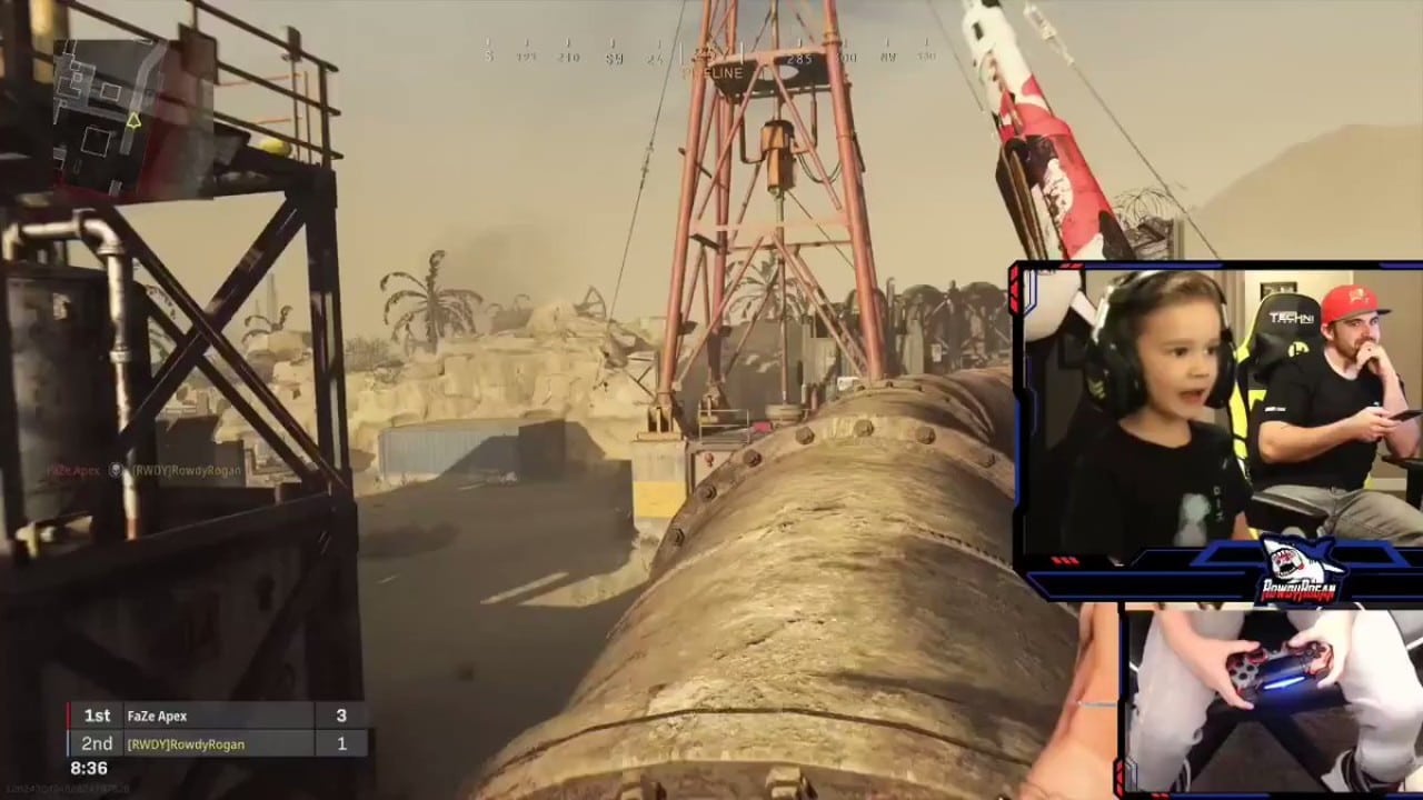 Conheça Rogan, a "fera" de apenas cinco anos do Warzone