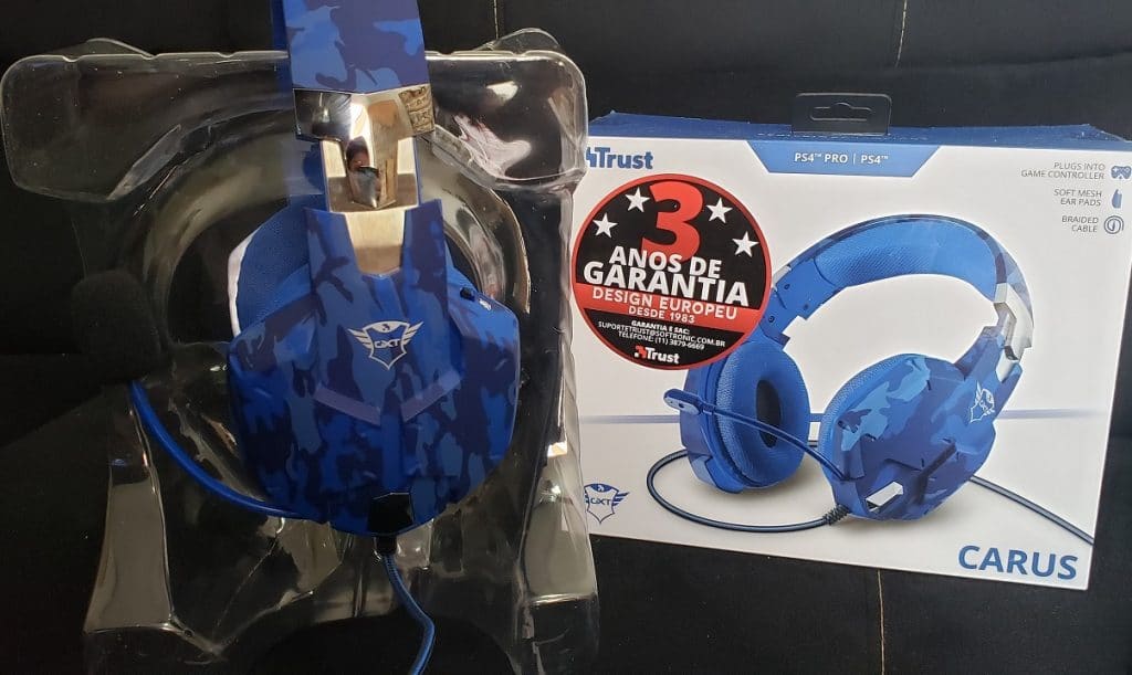 Headset Trust CARUS GXT 322b: vale a pena?