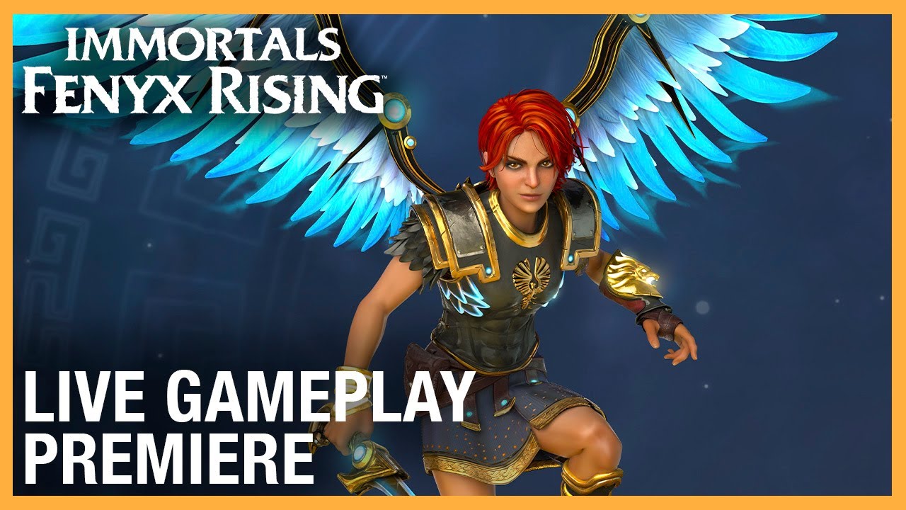 Gameplay de Immortals: Fenyx Rising mostra combate e puzzles