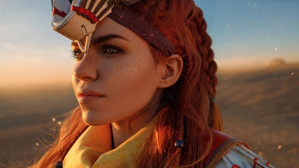 Cosplay de Aloy feito por atriz russa é de cair o queixo