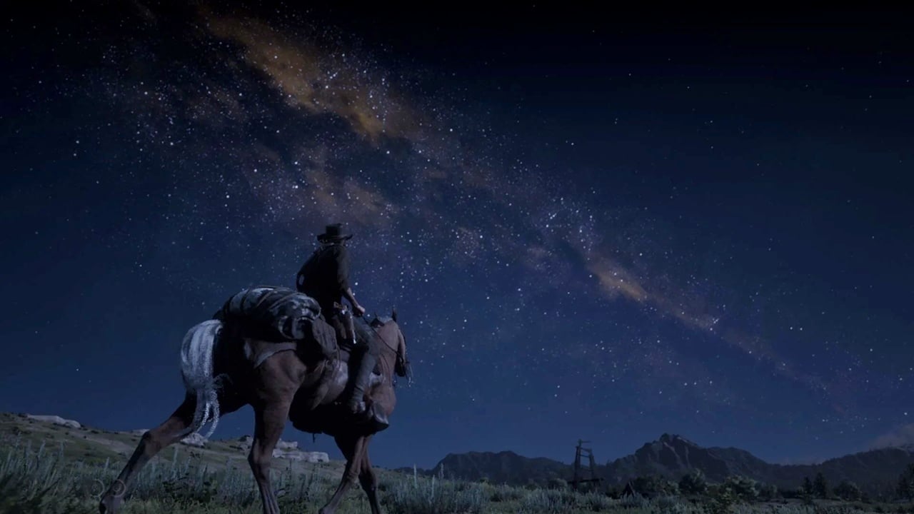 Red Dead Redemption 2 tem chuva de meteoros, mas é rara