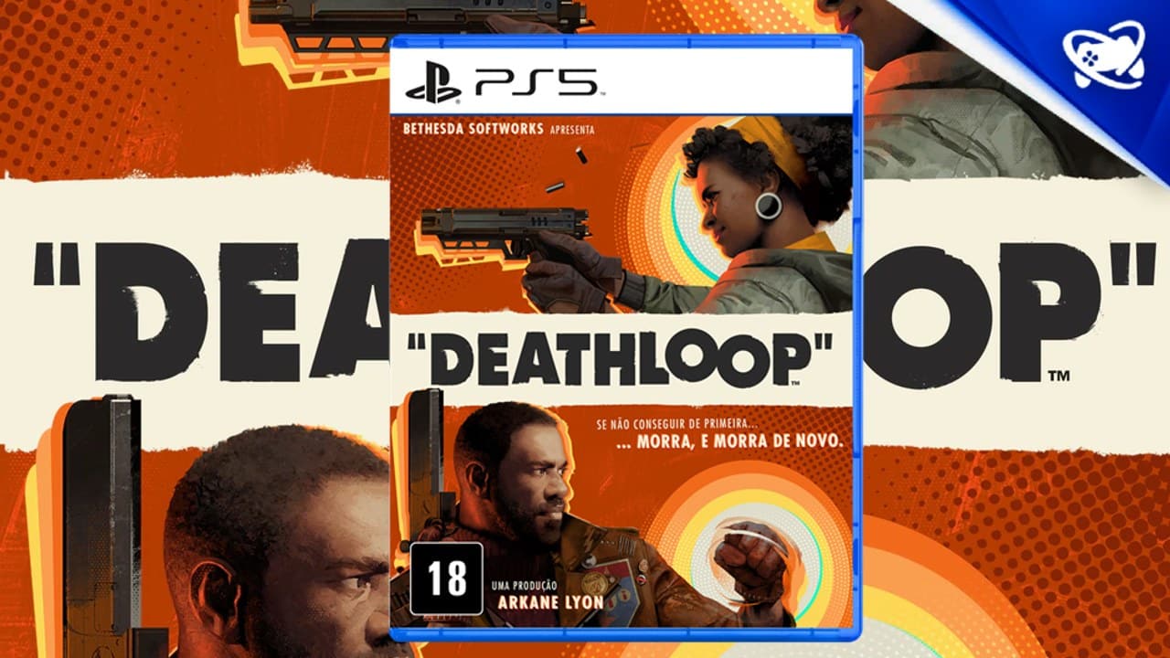 Deathloop saindo por R$ 99,99 no site da Amazon