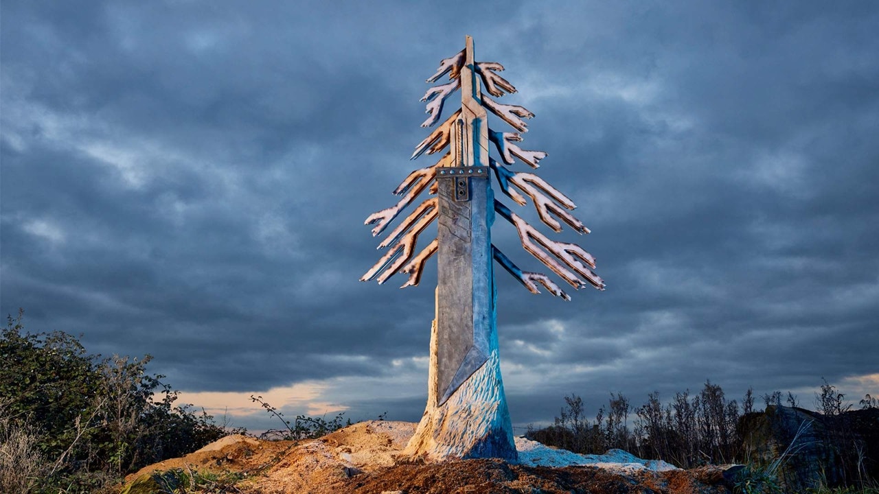 Final Fantasy VII: Buster Sword é recriada em madeira