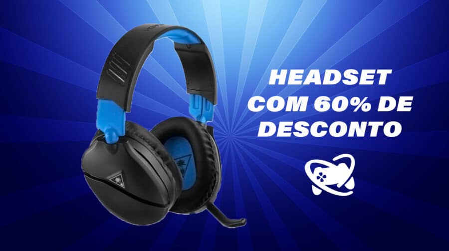 Headset com desconto: Amazon tem Turtle Beach com 60% de redução