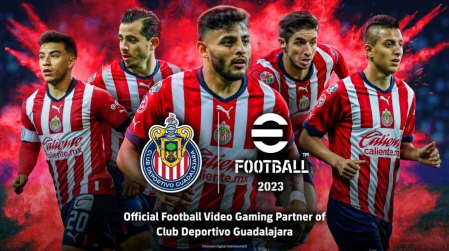 eFootball 2023 fecha parceria com o Chivas Guadalajara