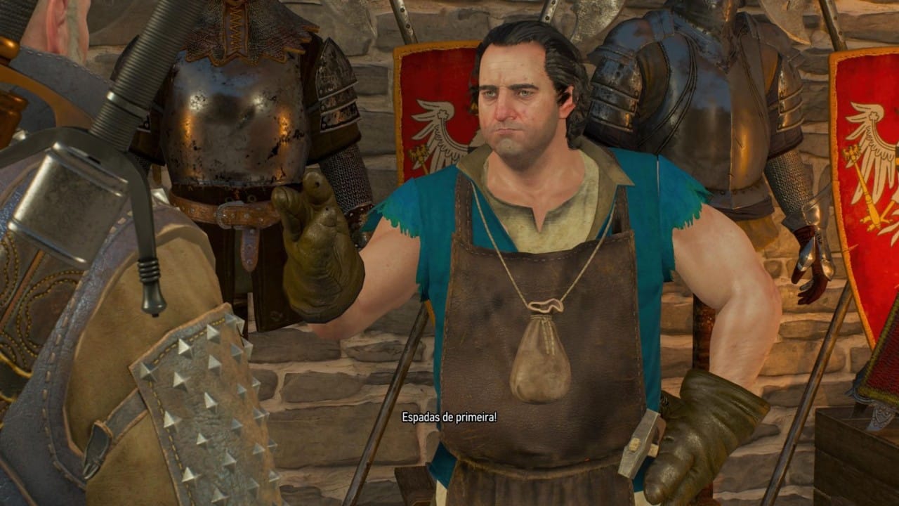 The Witcher 3: fala "de qualidade" do vendedor volta ao game