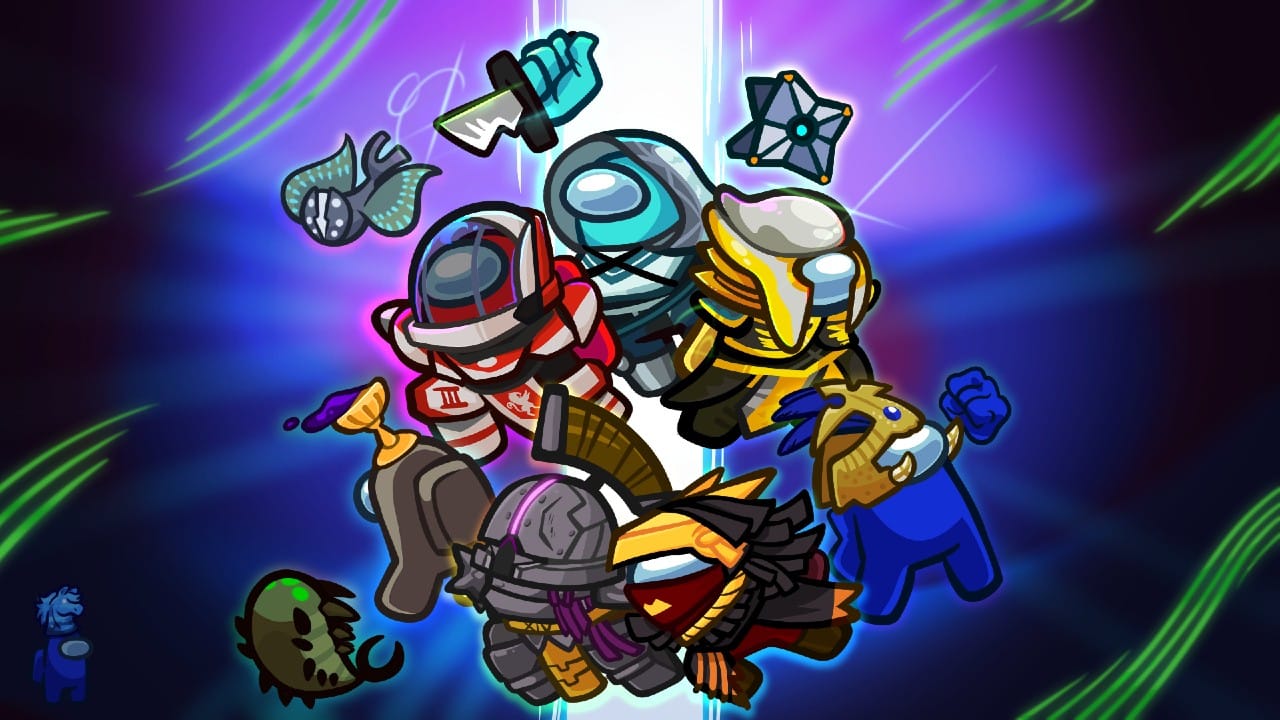 Destiny 2 em Among Us: crossover tem skin dos Guardiões