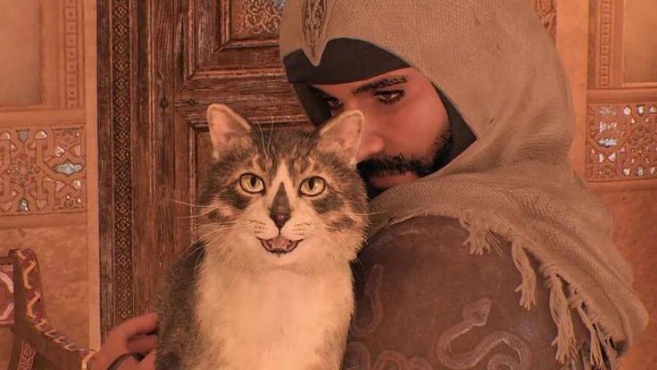 Gato de Assassin’s Creed Mirage homenageia animal falecido