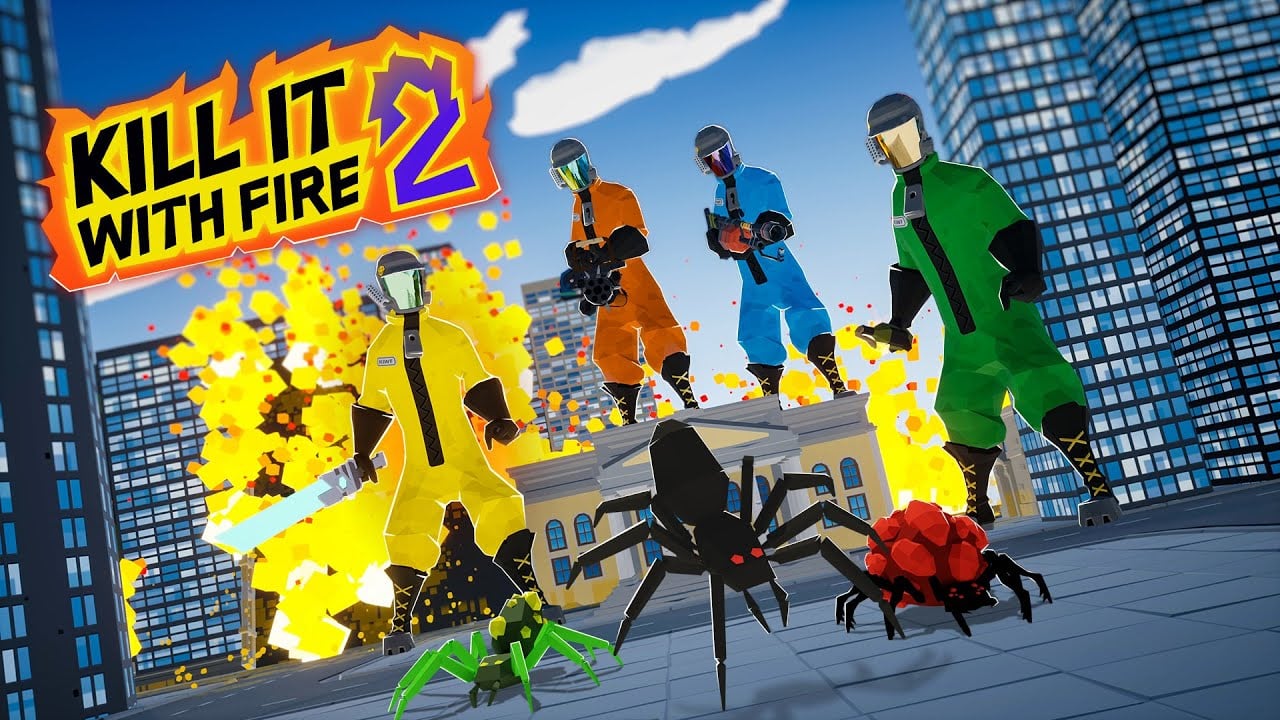 Kill It With Fire 2 terá modos de multiplayer coop e PvP