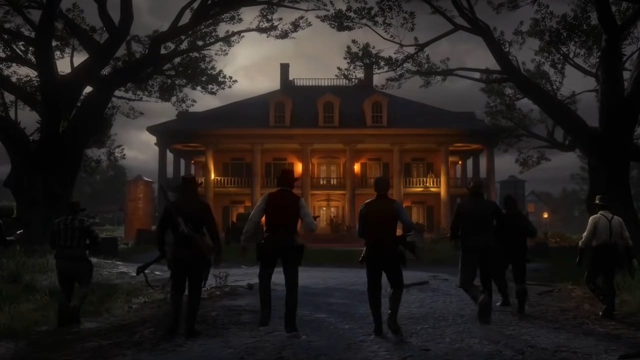 Fã imortaliza cena de Red Dead Redemption 2 em pintura
