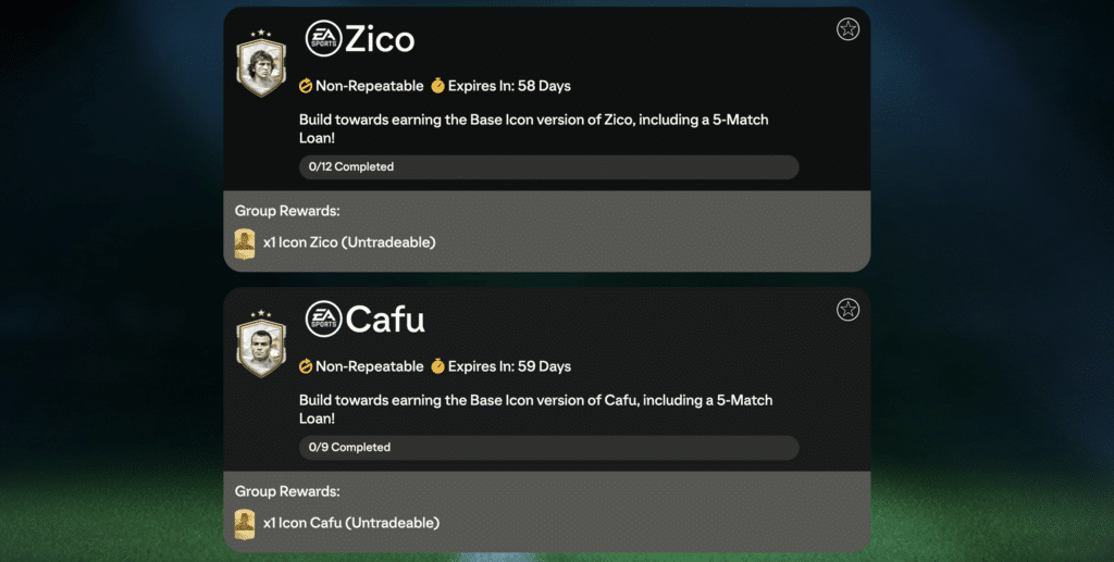Cafu, Zico e R9: FC 24 coloca lendas em DMEs e packs