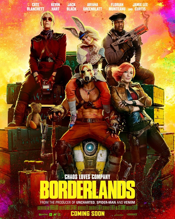 Com Cate Blanchett, pôster do filme de Borderlands é revelado