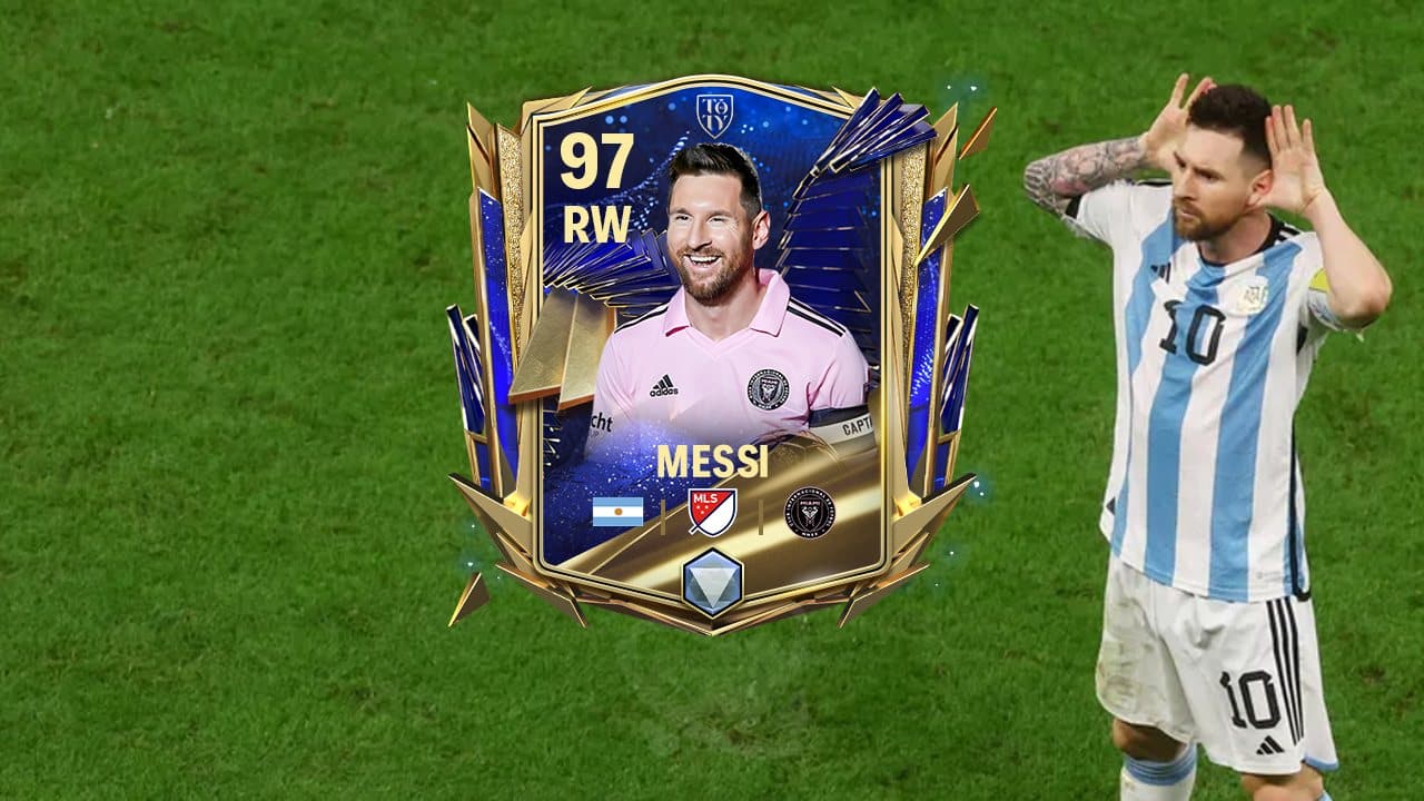 "Errei, fui mlk": EA fala sobre o bug do Messi TOTY no FC 24