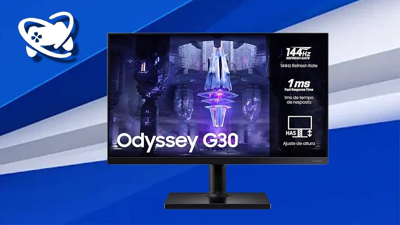 Odyssey G30 de 24", monitor Samsung, tem 41% off na Amazon