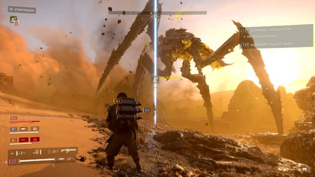 GG Easy: como derrotar os Bile Titans em Helldivers 2