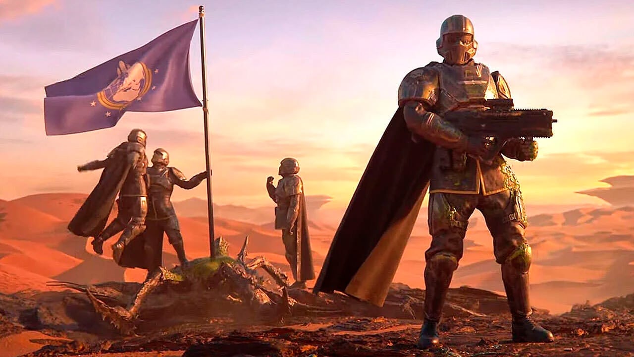 Helldivers 2 de PC está com 10% de desconto pela Nuuvem