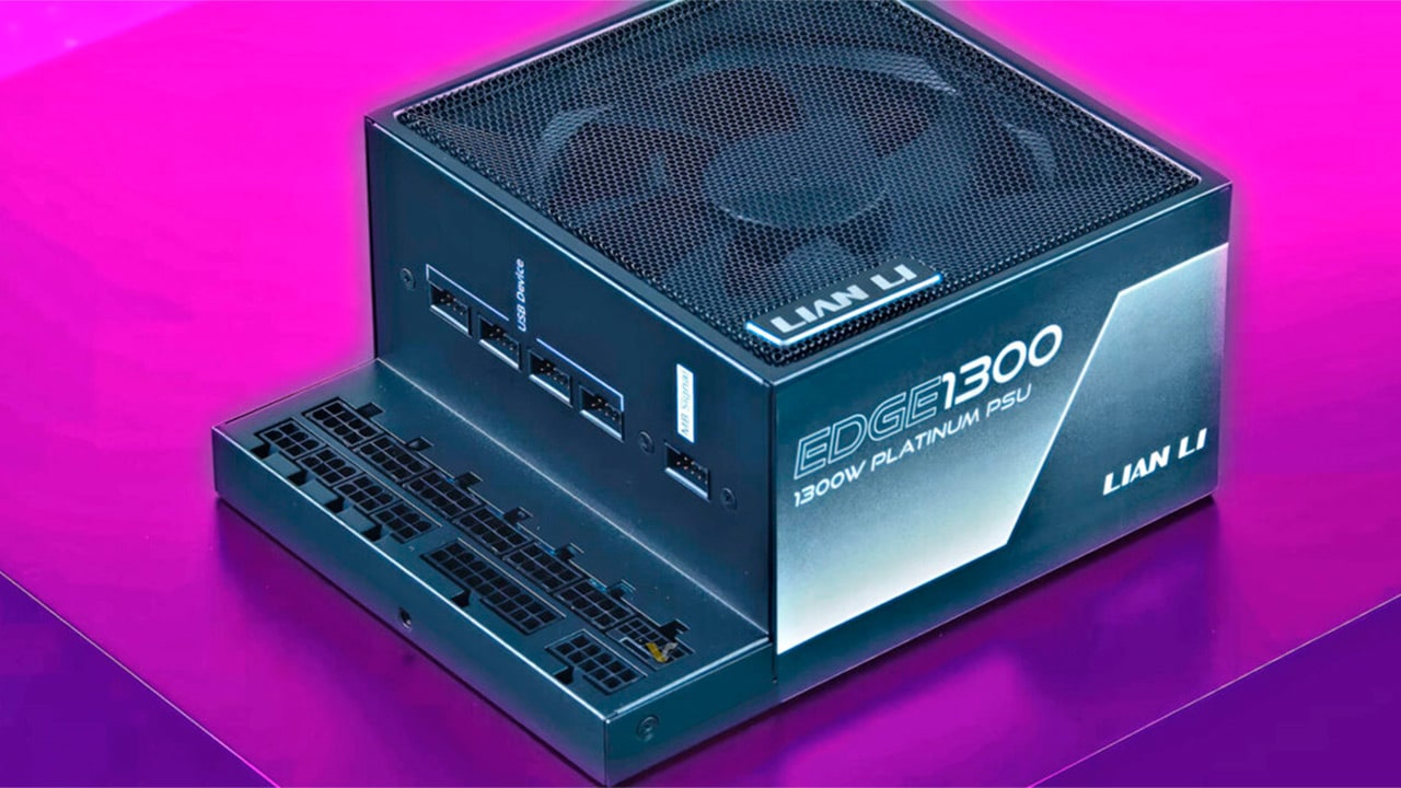 Lian Li apresenta fontes de até 1.300W com design em L