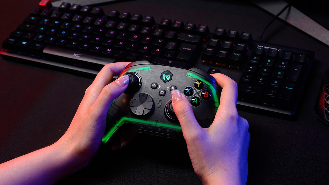 Rainbow 2 Pro é o novo controle sem fio RGB da BigBig Won