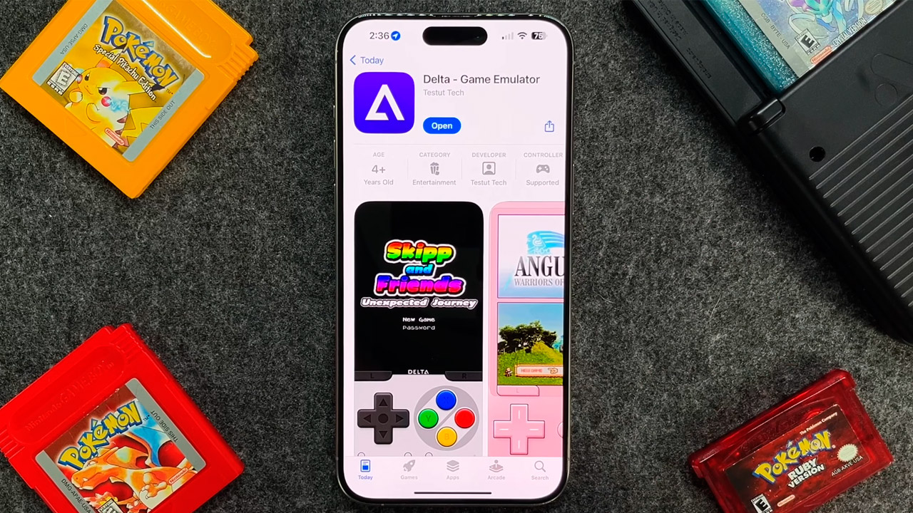 Emulador Delta é lançado na App Store para o iPhone
