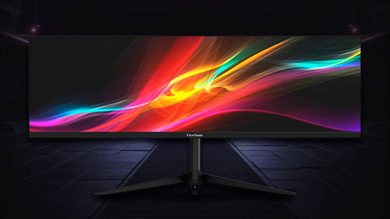 Novo monitor 32:9 da ViewSonic é imenso, com tela de 44,5''