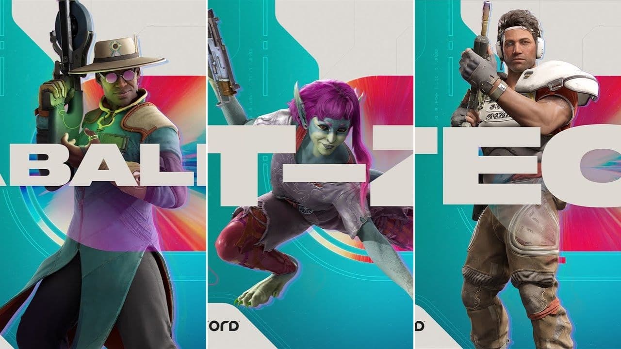 Trailers de Concord revelam mecânicas de Jabali, Teo e It-Z