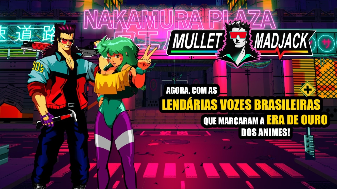 Mullet MadJack revela patch gratuita com dublagem brasileira