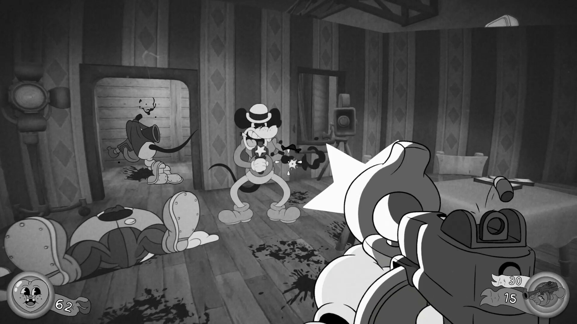 MOUSE: PI for Hire mostra como seria Cuphead se fosse um jogo de tiro