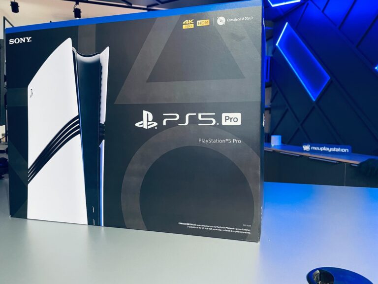 Saiu da jaula o monstro! Confira a caixa do PS5 Pro em detalhes