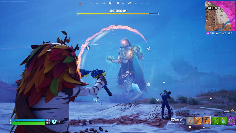 Fortnite tem 5,6 milhões simultâneos em evento do Dr. Doom