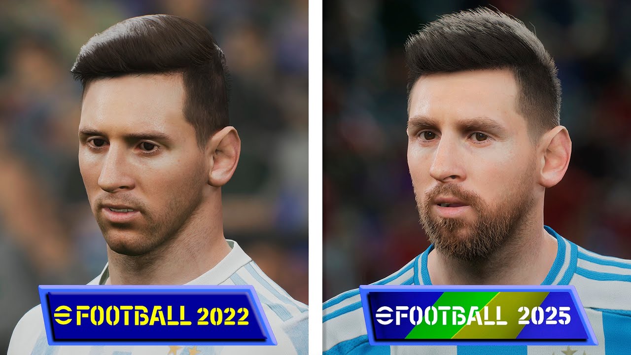 Do Meci ao Messi: eFootball evoluiu muito com o passar dos anos; compare!
