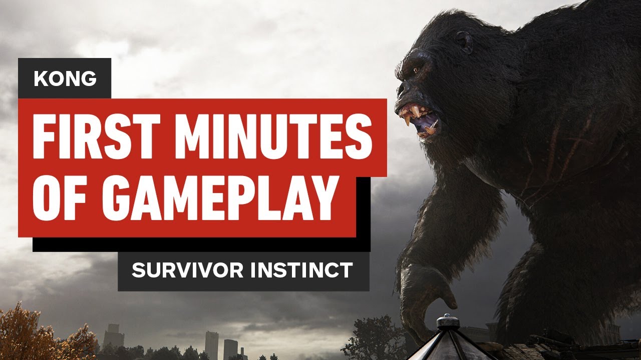 Kong: Survivor Instinct tem gameplay brutal de 15 minutos