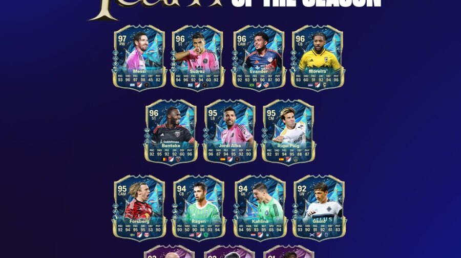 EA Sports FC 25: Messi, Suarez e Evander no TOTS da MLS