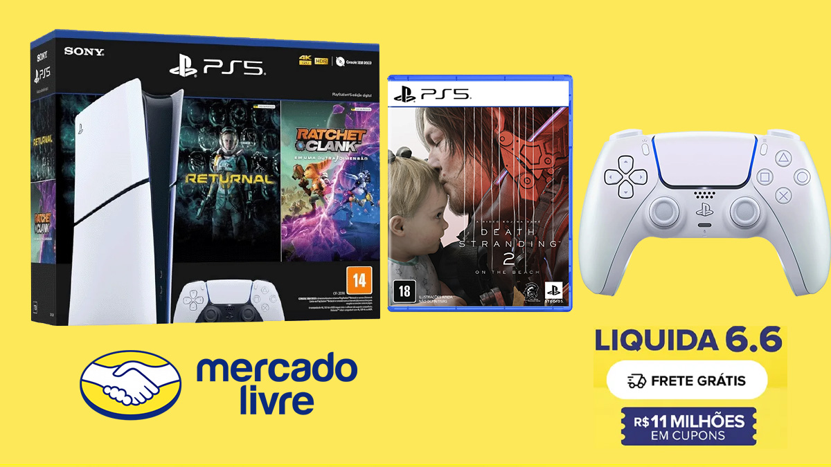 Cupom exclusivo MeuPS no Mercado Livre: MEUPLAYBR20 dá 20% de desconto!