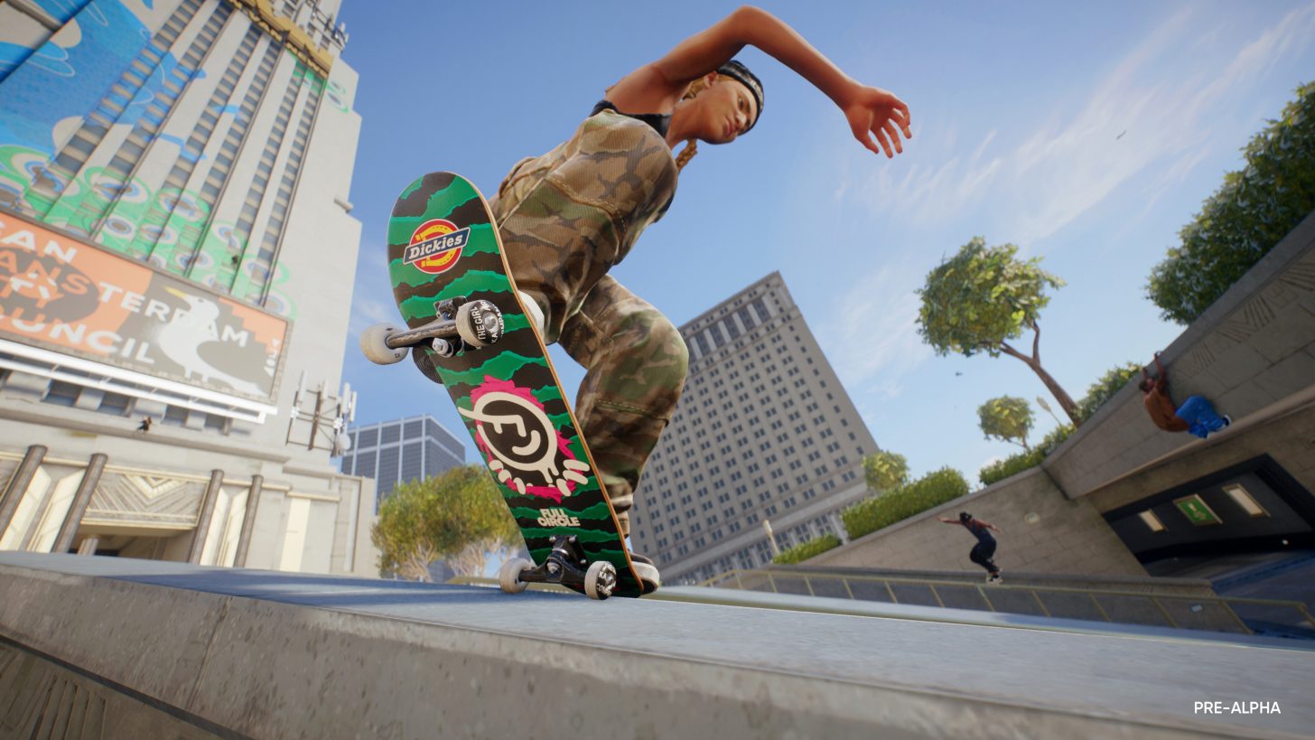 Devs revelam mais novidades e convites para testes de skate.
